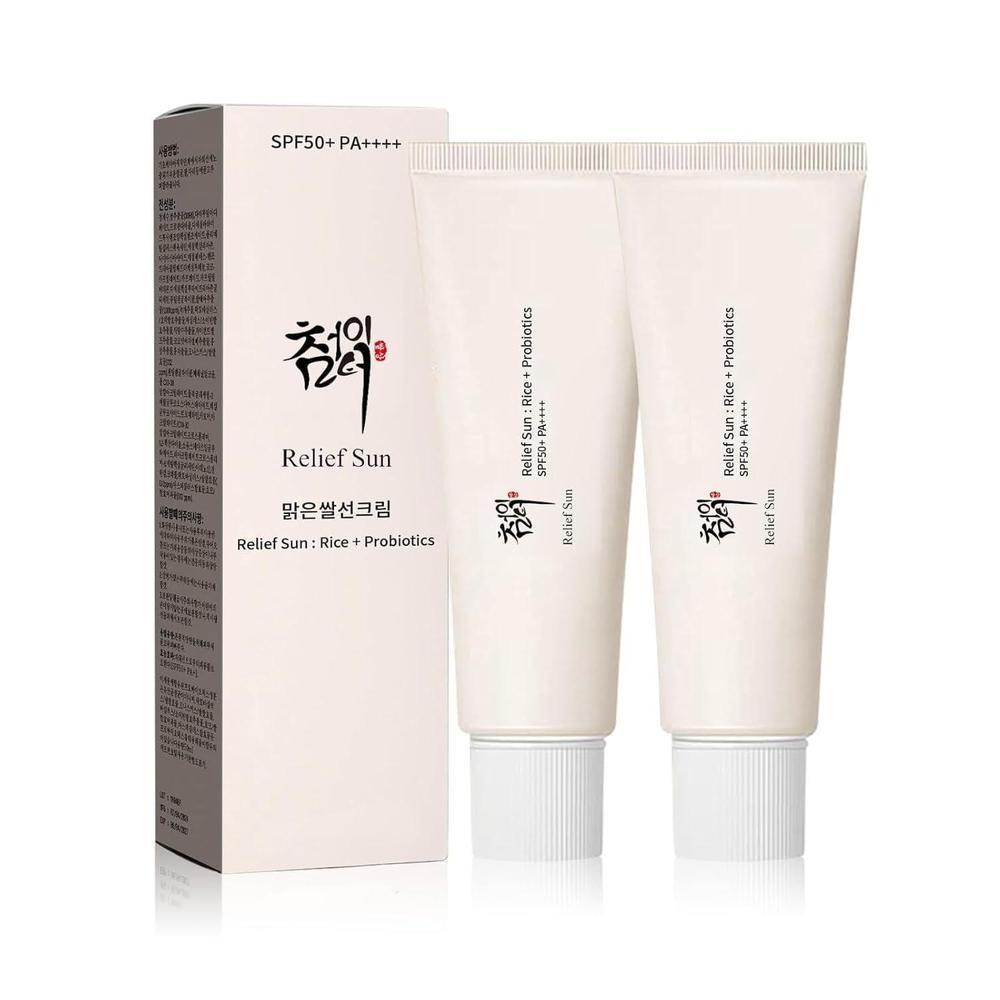 Organic Korean Sunscreen SPF50+ Probiotics 50ml – Aztra