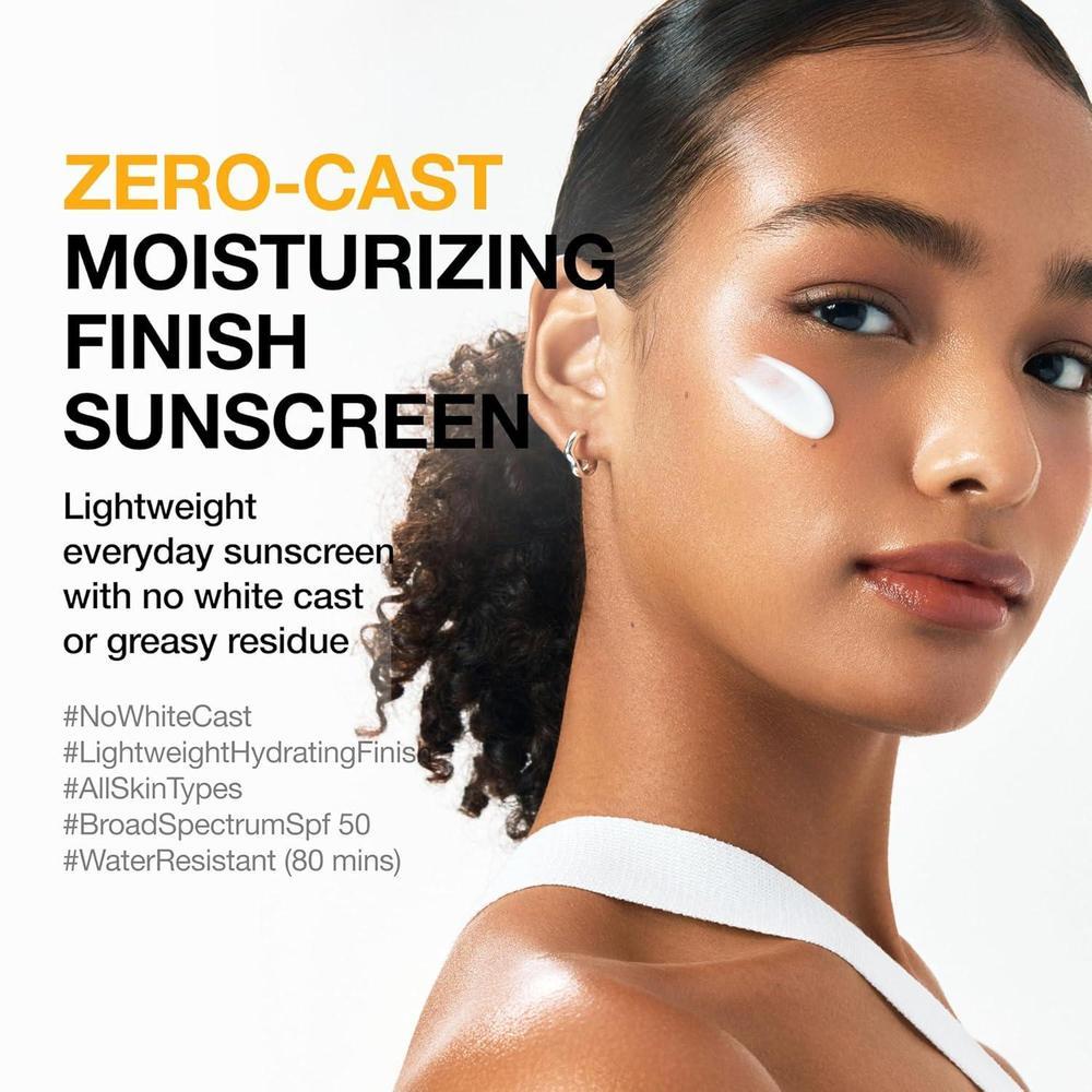 Zero-Cast Moisturizing Sunscreen SPF 50 50ml – Aztra