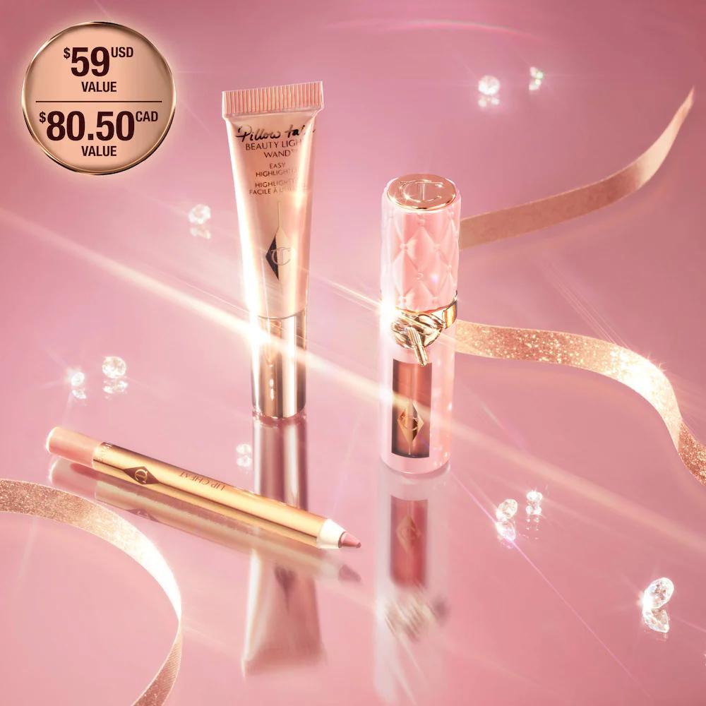 Lip and Cheek Trio Makeup Gift Set – Aztra